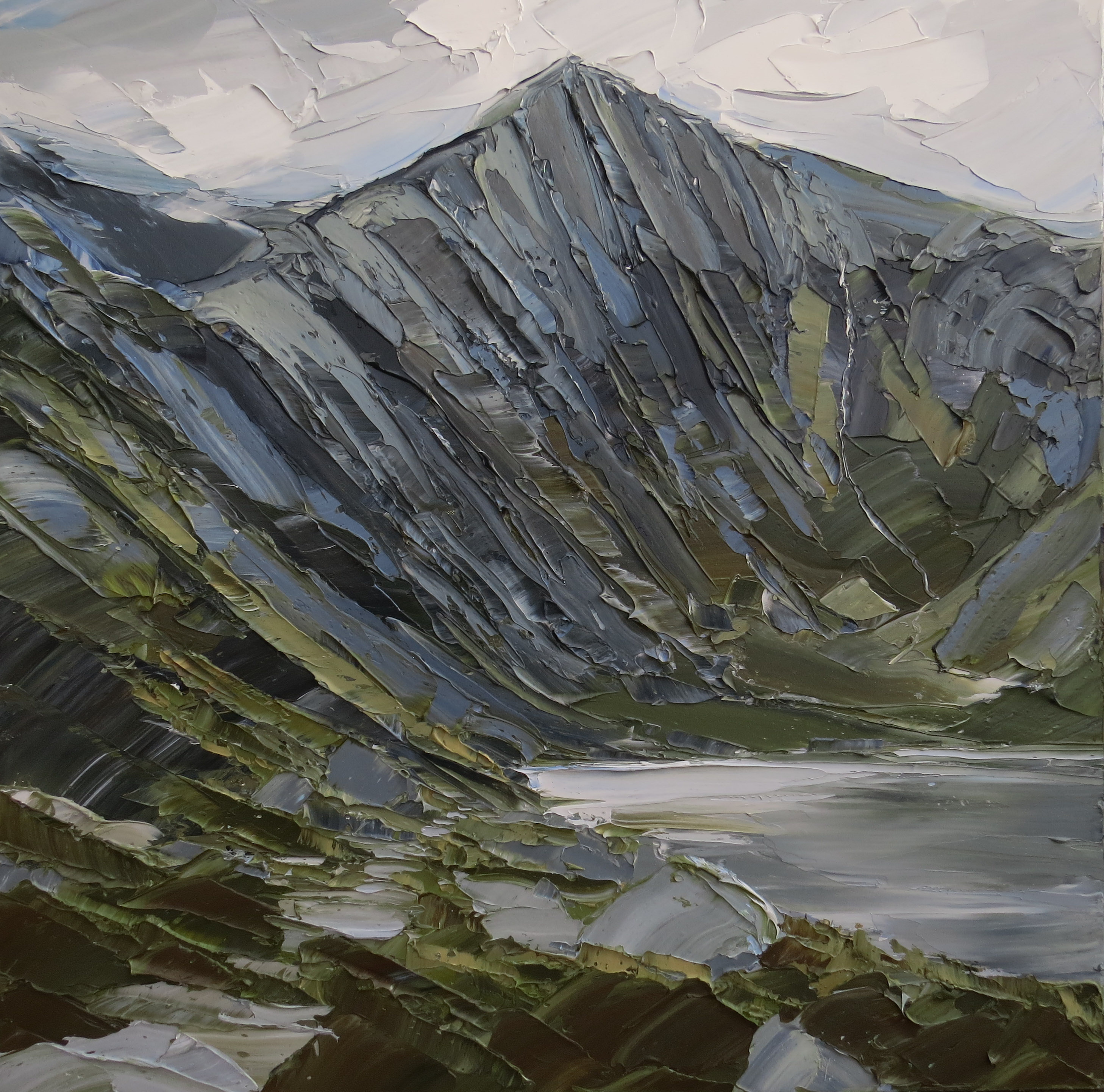MATTHEW SNOWDEN Cwm Idwall 90x90cm - MATTHEW SNOWDEN