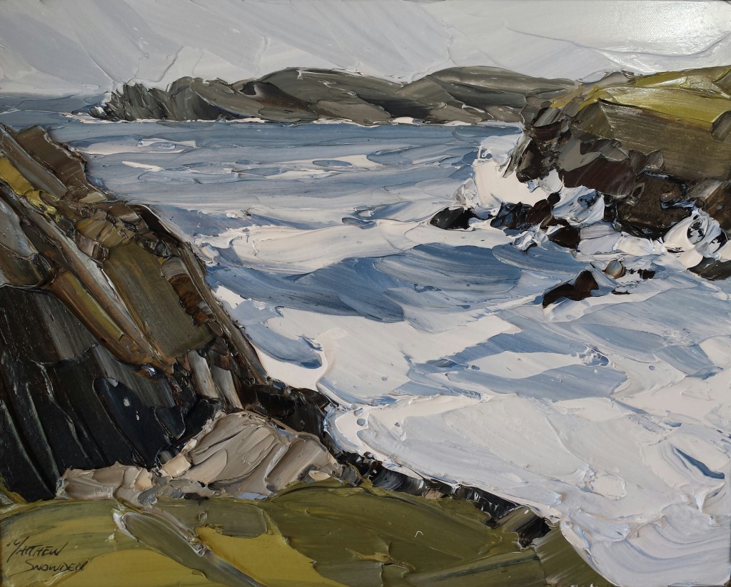 MATTHEW SNOWDEN Porth Dafach 40x50cm - MATTHEW SNOWDEN