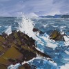 MATTHEW SNOWDEN Spring Tide 90x90cm - MATTHEW SNOWDEN