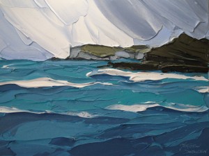 MATTHEW SNOWDEN Trearddur 40x50cn - MATTHEW SNOWDEN